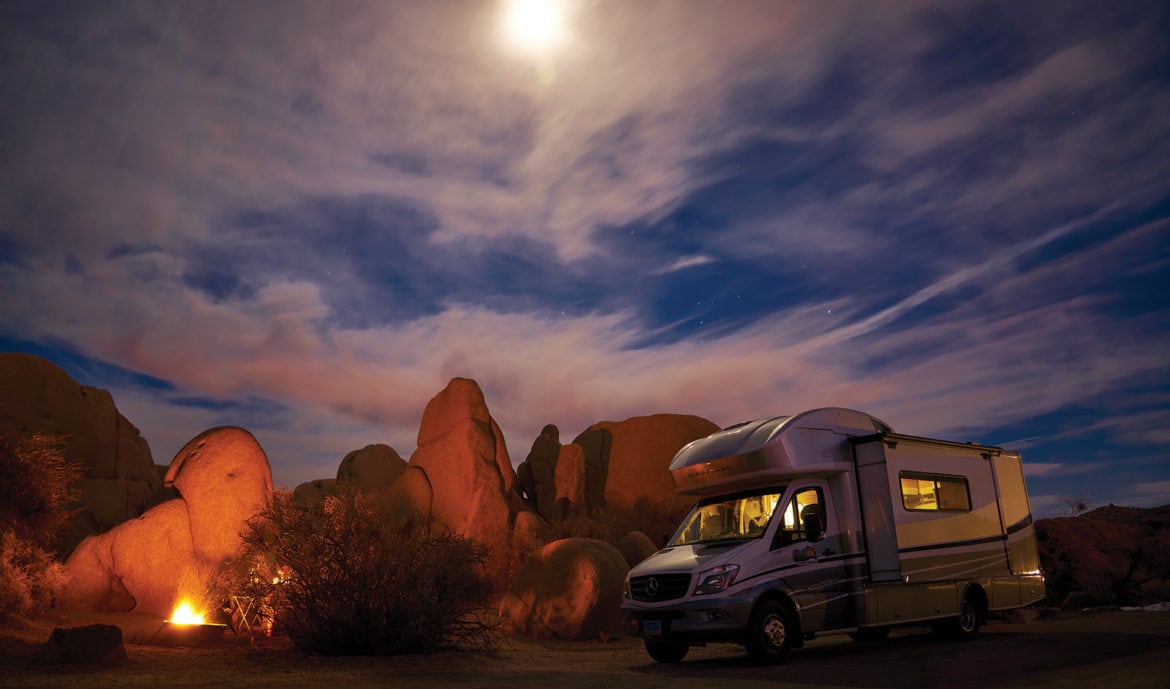 Explore the Wilds of Joshua Tree in a Mercedes RV - Ventura Blvd
